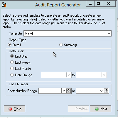 Medisoft Audit Program Options | Medisoft on the Cloud