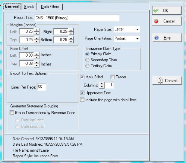 CMS 1500 Paper Claim Alignment | Medisoft on the Cloud CMS 1500 Paper Claim Alignment | Medisoft on the Cloud