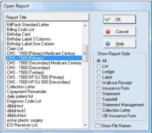 CMS 1500 Paper Claim Alignment | Medisoft on the Cloud