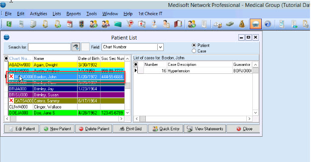 How to set back as an Active Patient in Medisoft | Medisoft on the Cloud